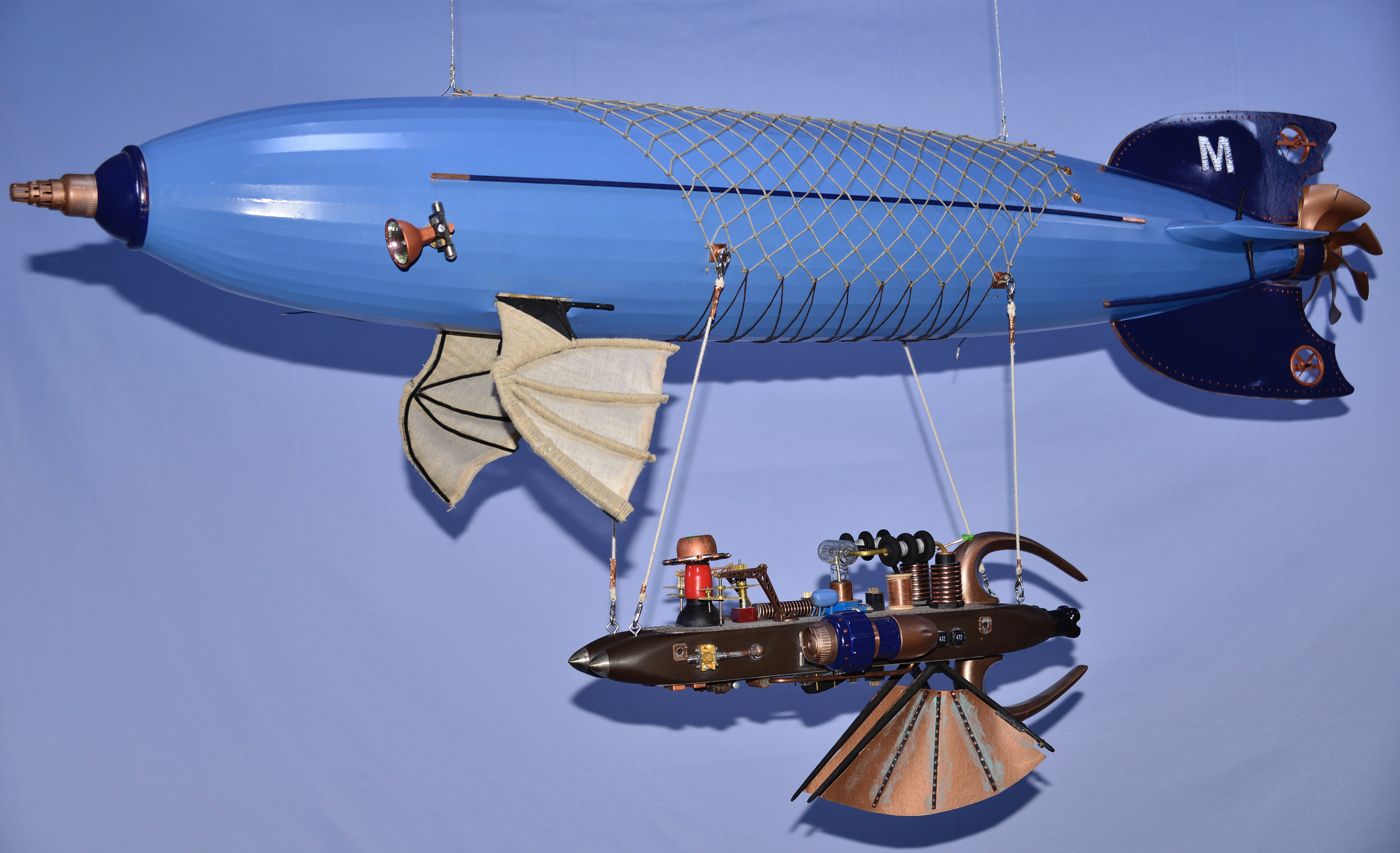 Steampunk Airship one of a Kind - Etsy