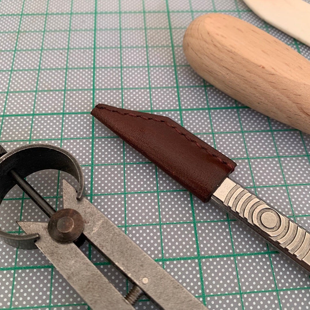 Handcrafted Leather Swann Morton 10A Scalpel Cap / Protector / Cover ...