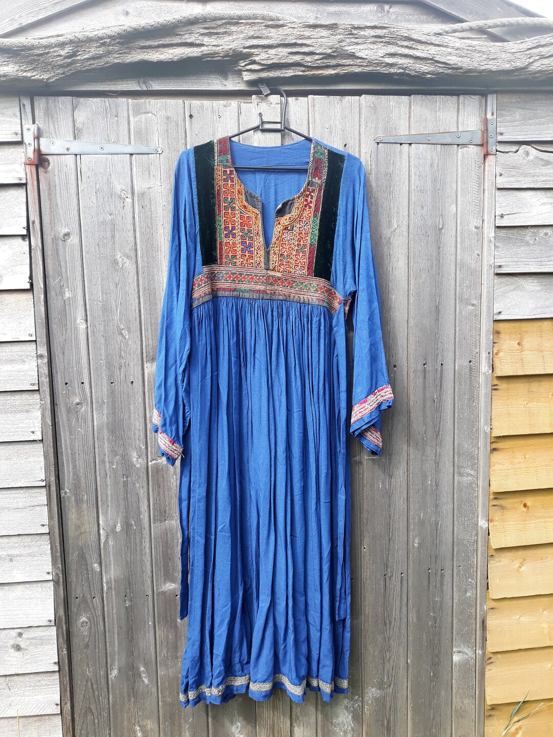 Vintage Indian Boho Rajasthani Dress - Etsy