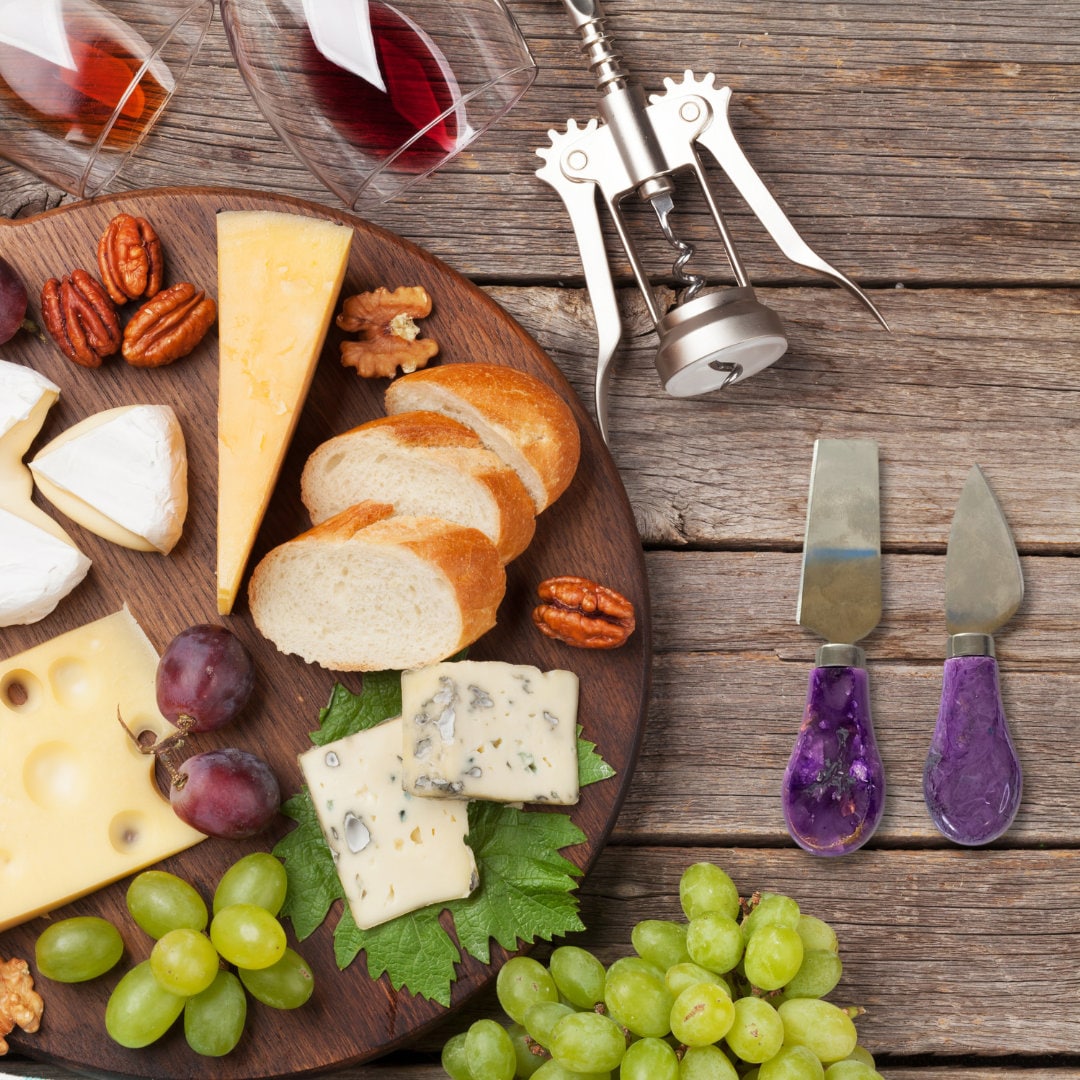 Handcrafted Resin Cheese Knife Set Elegant Cheese Tools for ...