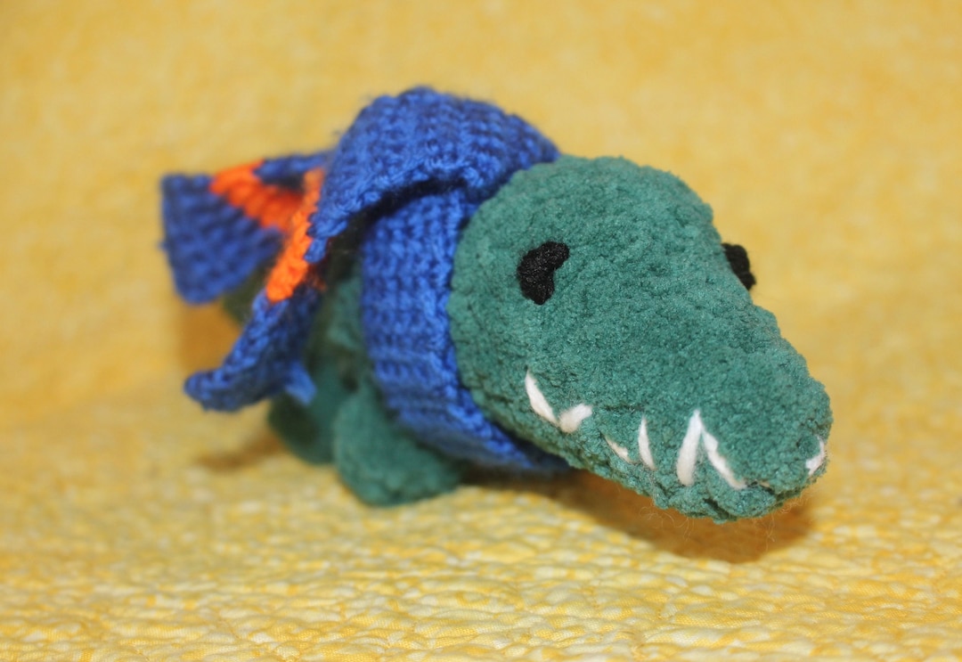 Florida Gator Crochet Amigurumi Mascot Stuffed Animal - Etsy