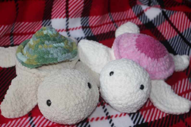 Fuzzy Crochet Turtle Amigurumi - Etsy