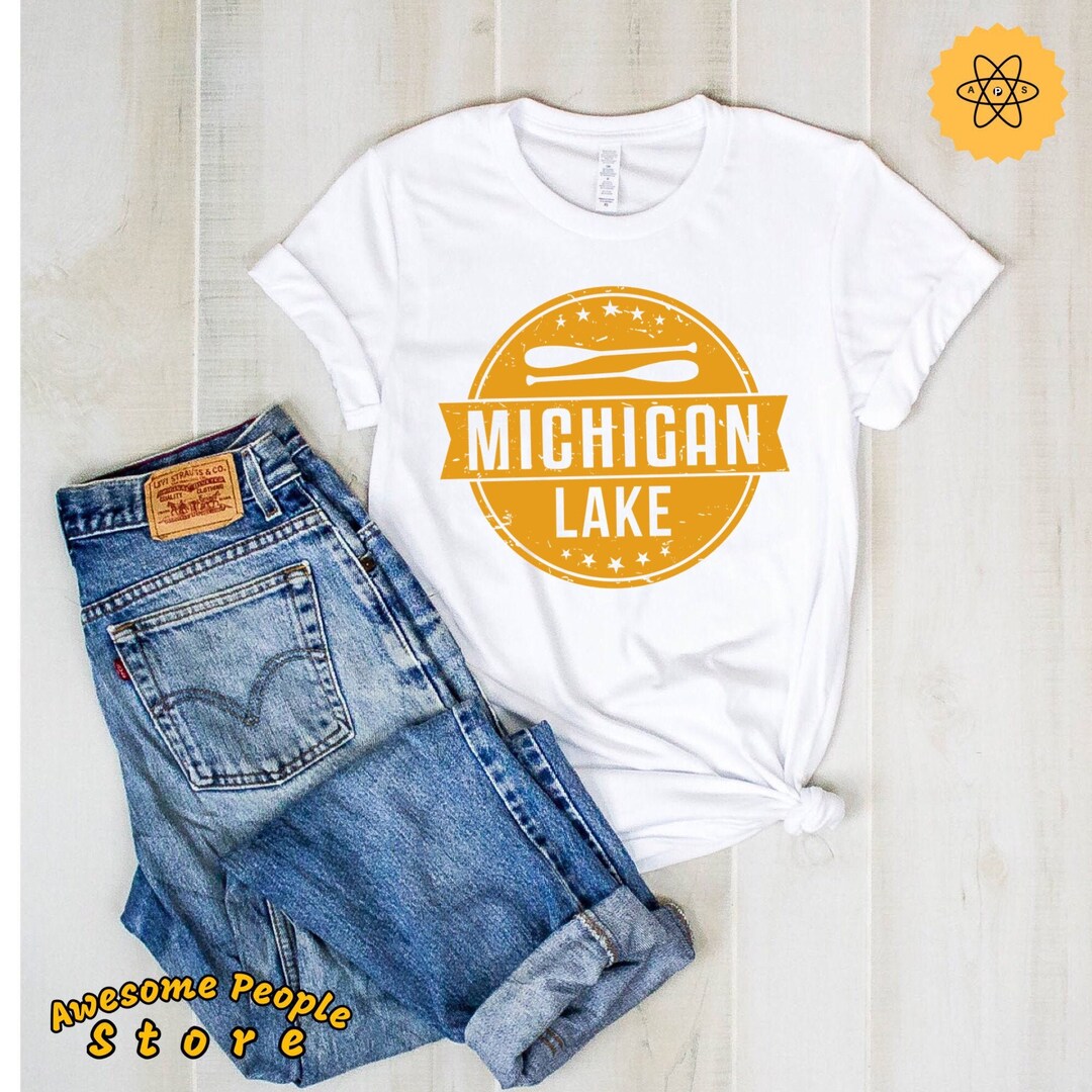 Lake T Shirt, Vacation Shirt, , Michigan State, Lake Michigan Shirt ...