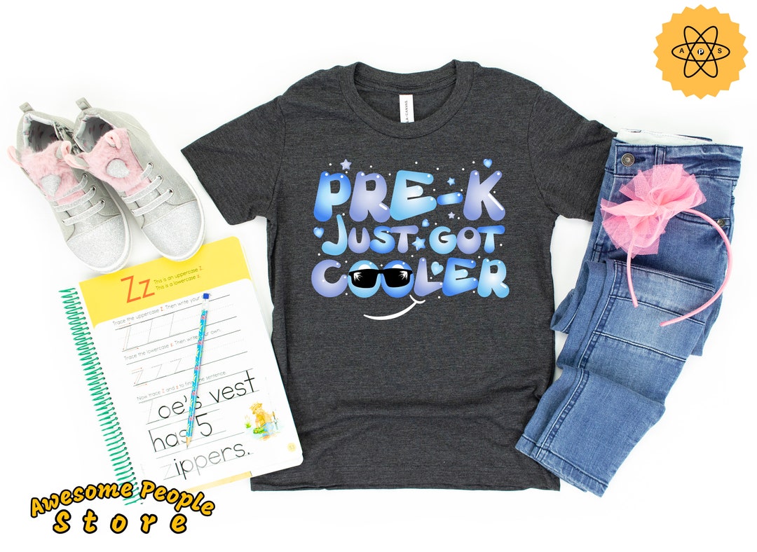 Pre-k Just Got Cooler / 1st Day of VPK Shirt / Boy Girl VPK Shirt ...