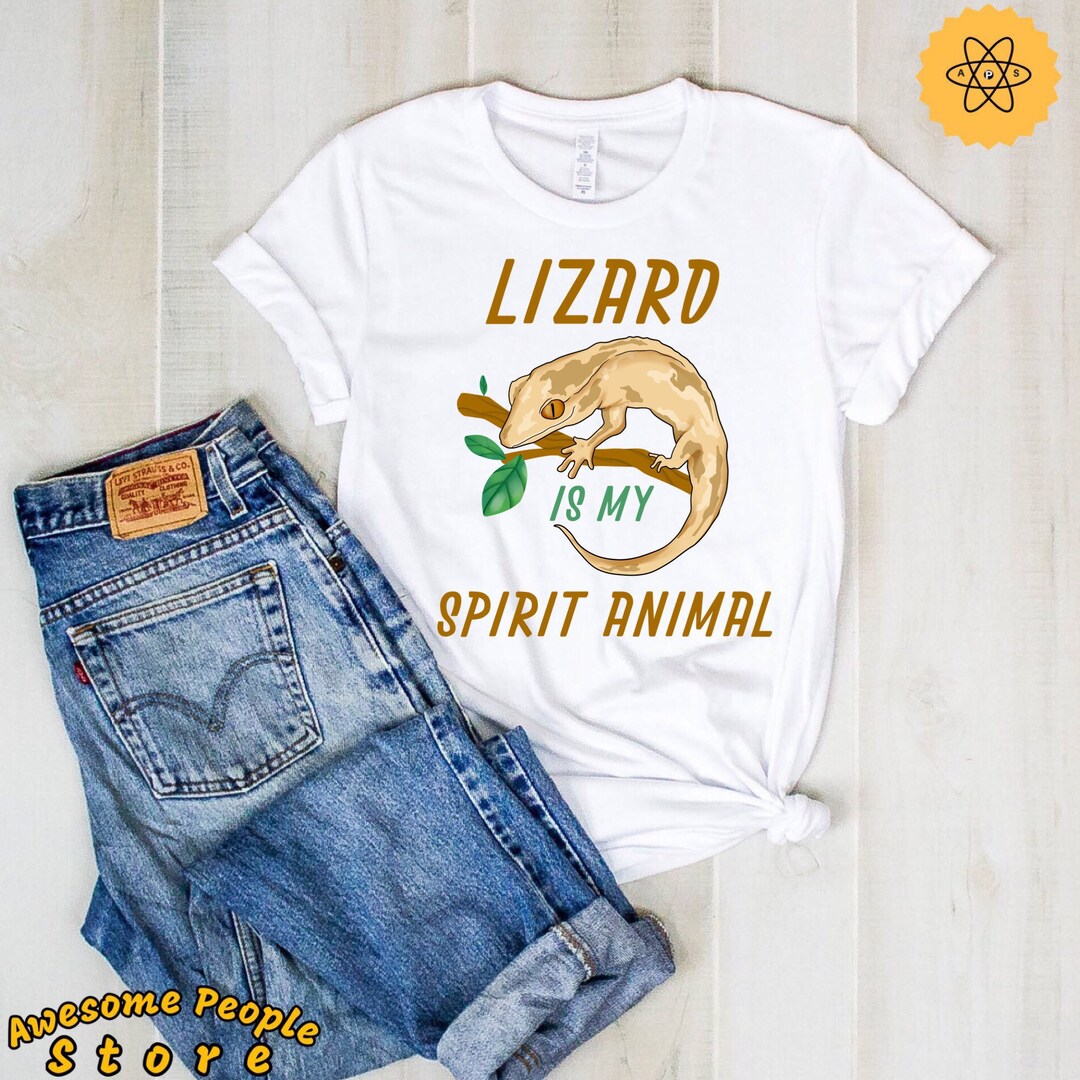 Lizard Shirt, Lizard Spirit Animal, Lizard Lover, Lizard Gift, Lizard ...