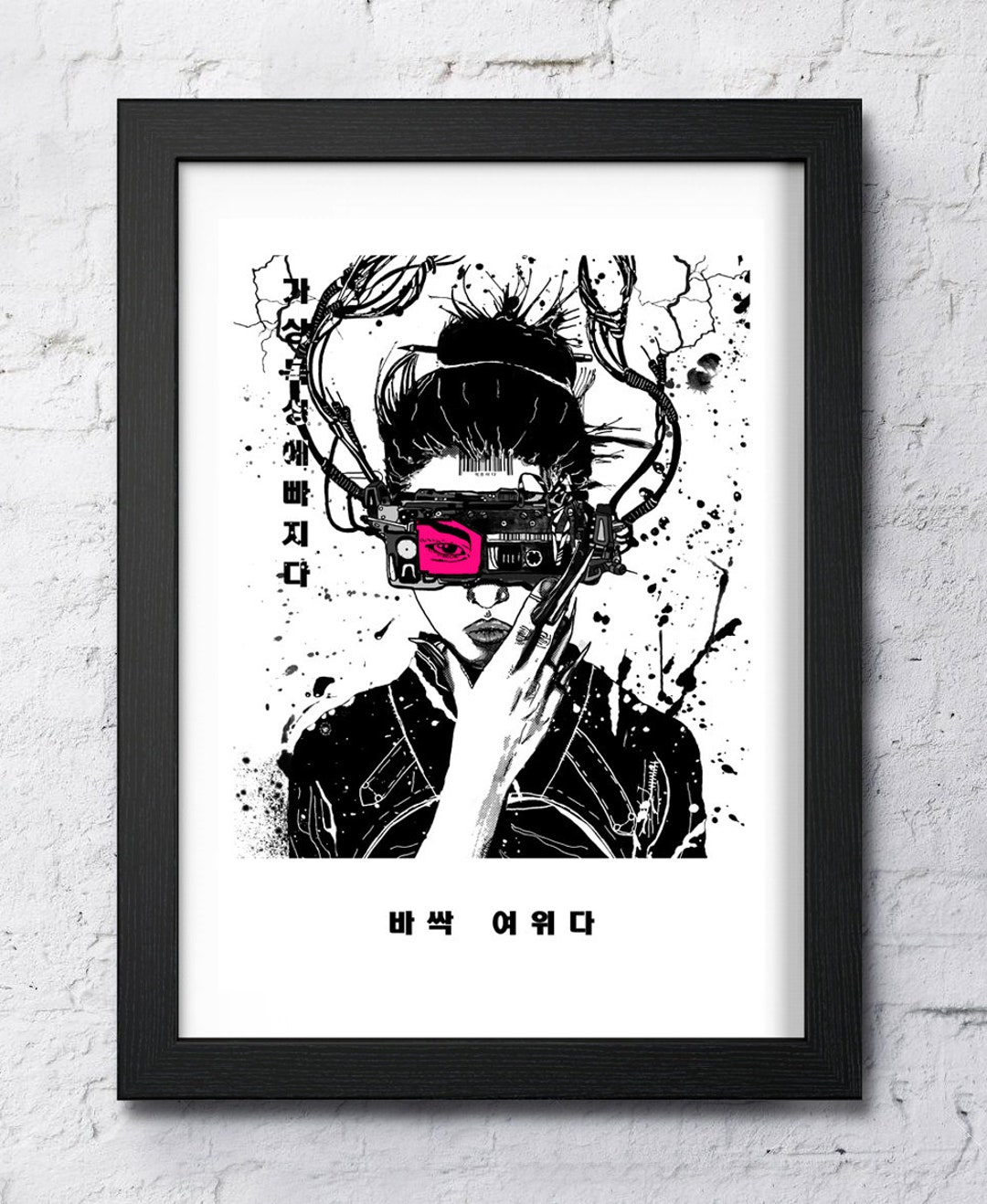 Cyberpunk Art Print Poster - Etsy