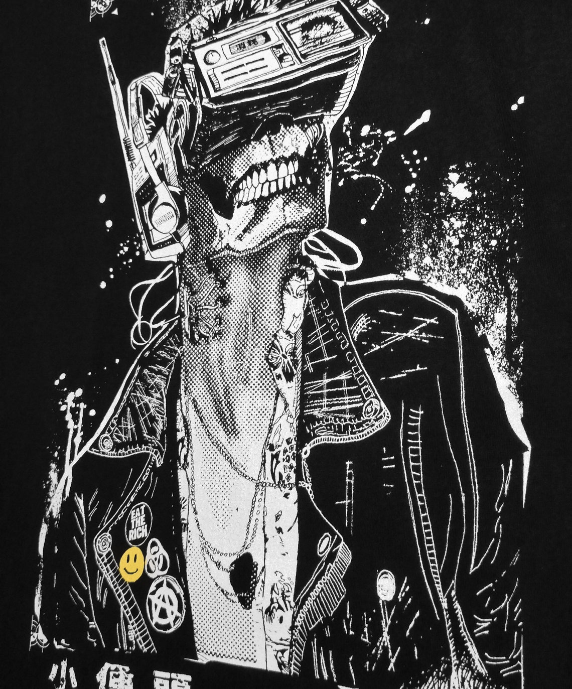 Cyberpunk Heavy Metal T-shirt | Etsy