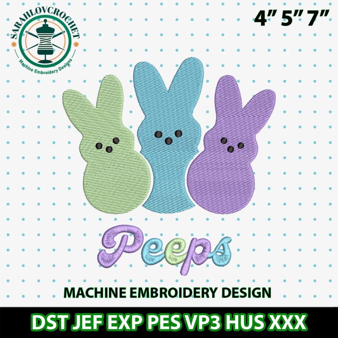 Easter Day Bunny Peep Embroidery Design, Easter Day Jesus Embroidery ...