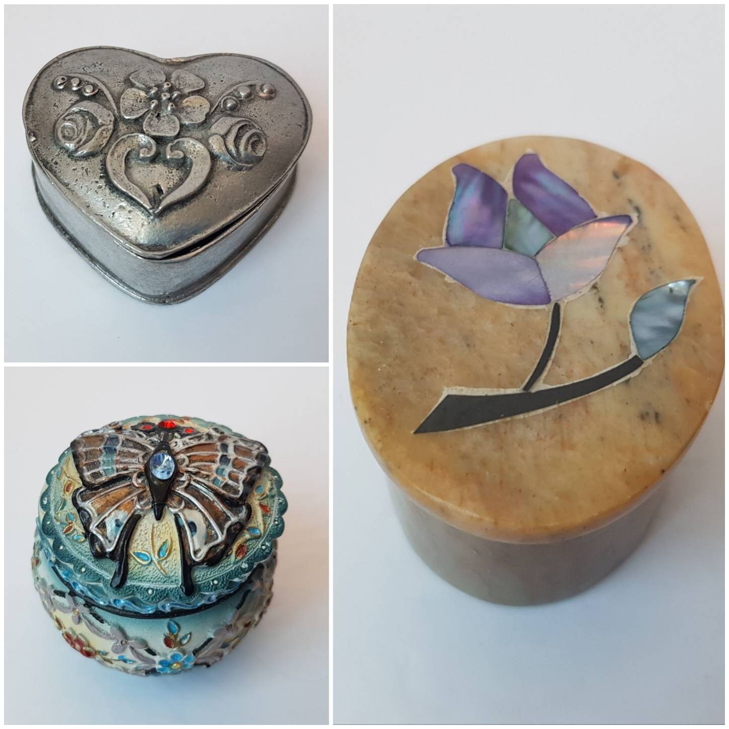 Trinket Jewelry Boxes - Etsy