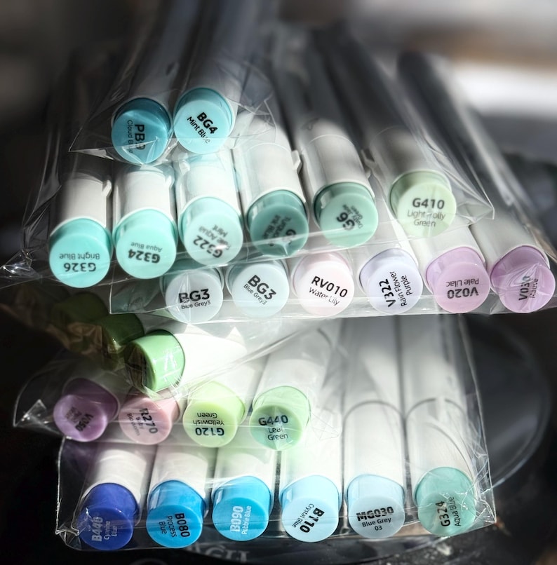 VIOLETS *single OHUHU Honolulu B Alcohol Marker Choose Your Color! Mix ...