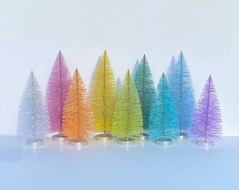 1 Handmade Sequin CHRISTMAS TREE 4-1/2 Holiday Home Decor - Etsy