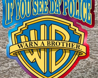 Warn a Brother - Etsy