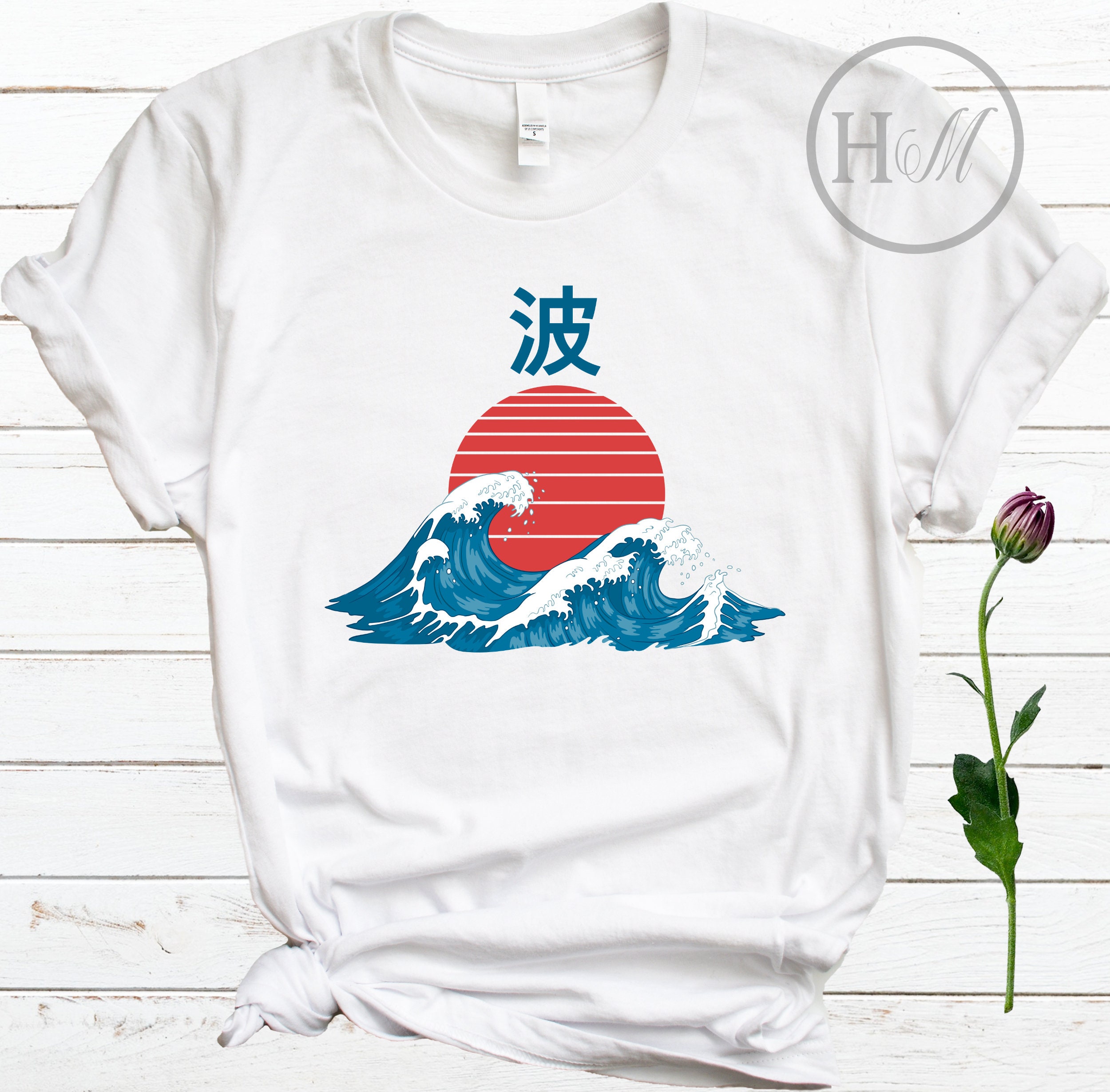 Japanese Wave - the Great Wave off Kanagawa - the Great Wave Shirt ...