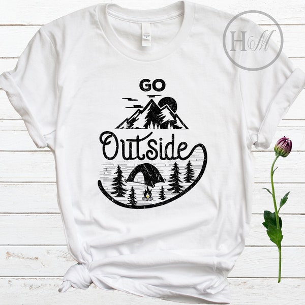 Go Outside Shirt - Etsy