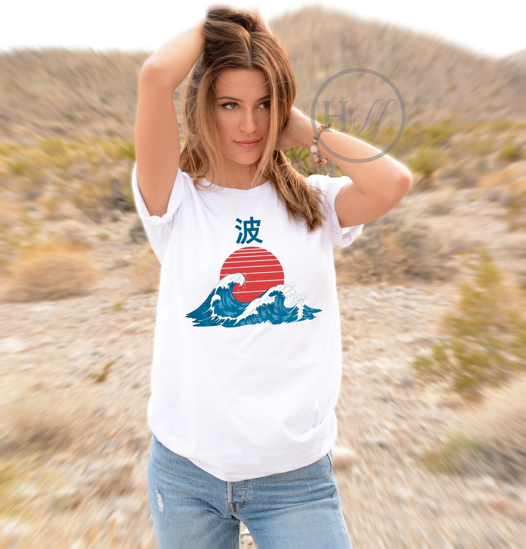Japanese Wave - the Great Wave off Kanagawa - the Great Wave Shirt ...