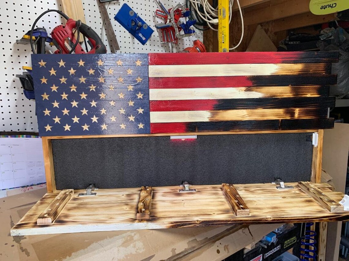 Get Ready 1.0 U.S. Flag With Two Concealed Compartments | Etsy