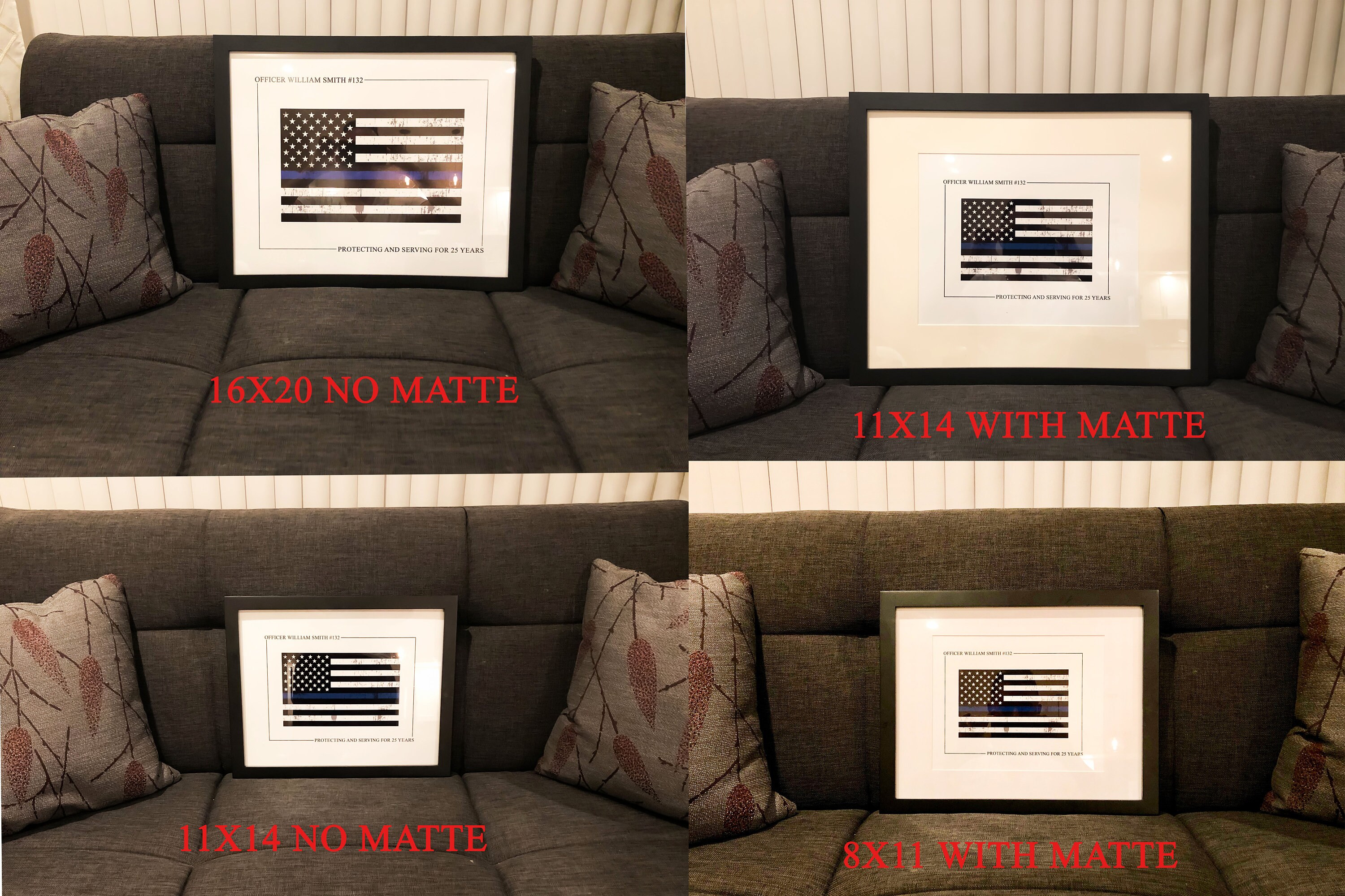 Retirement Plaque/ Farewell Gift/ Police Officer/ Law Enforcement ...