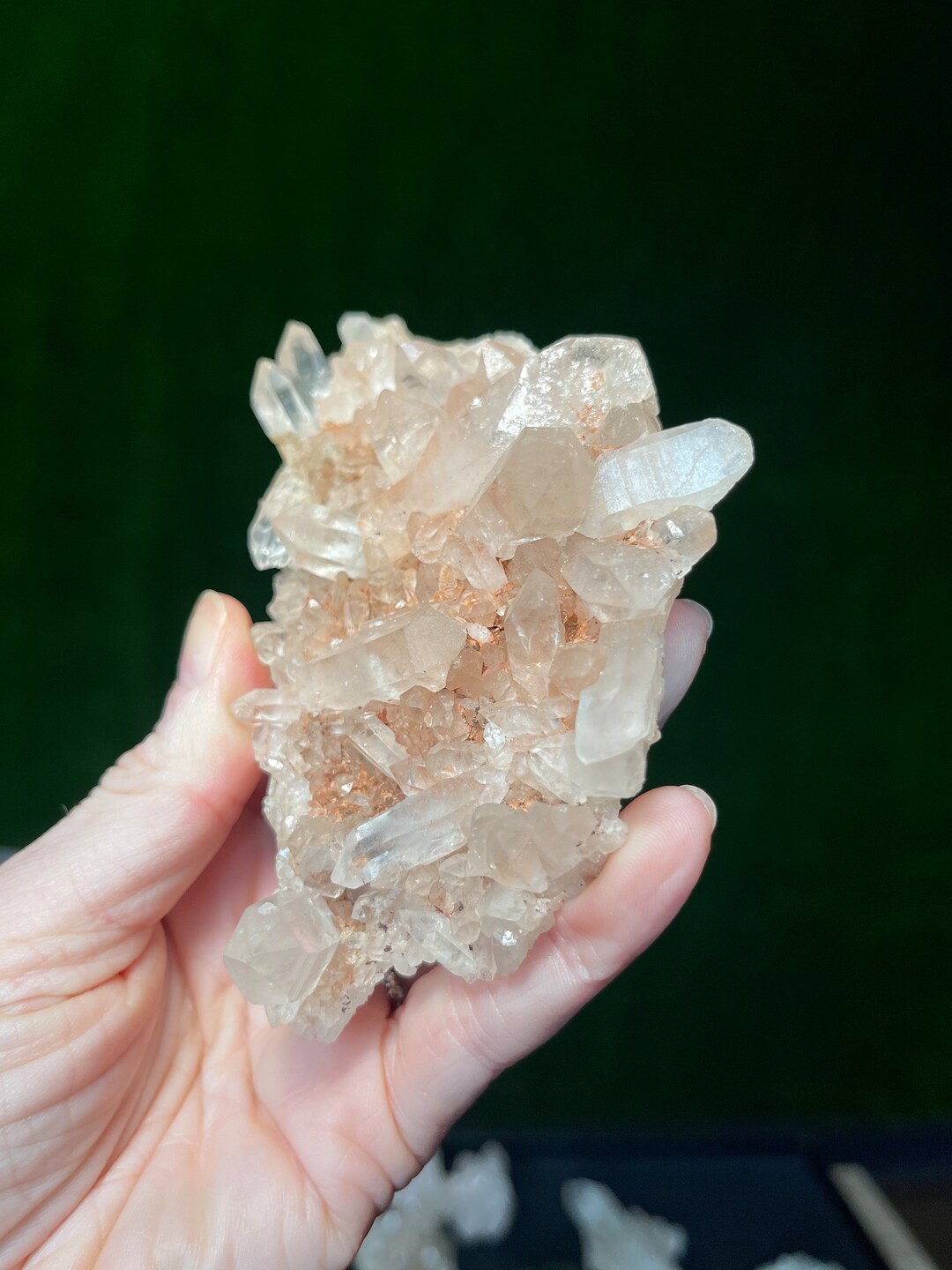 High Vibrational Pink Himalayan Quartz Cluster - Etsy