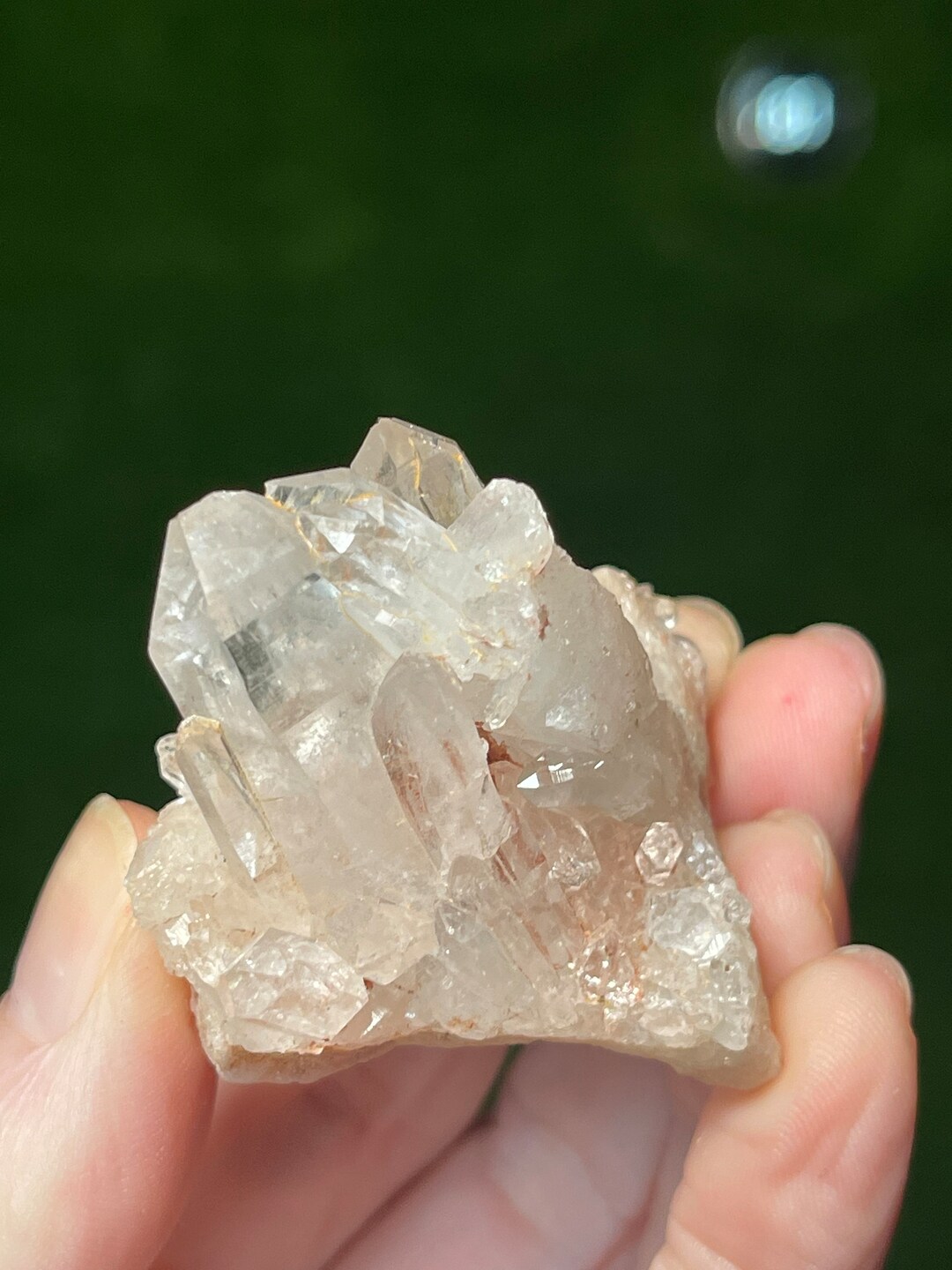 High Vibrational Pink Himalayan Quartz Cluster - Etsy