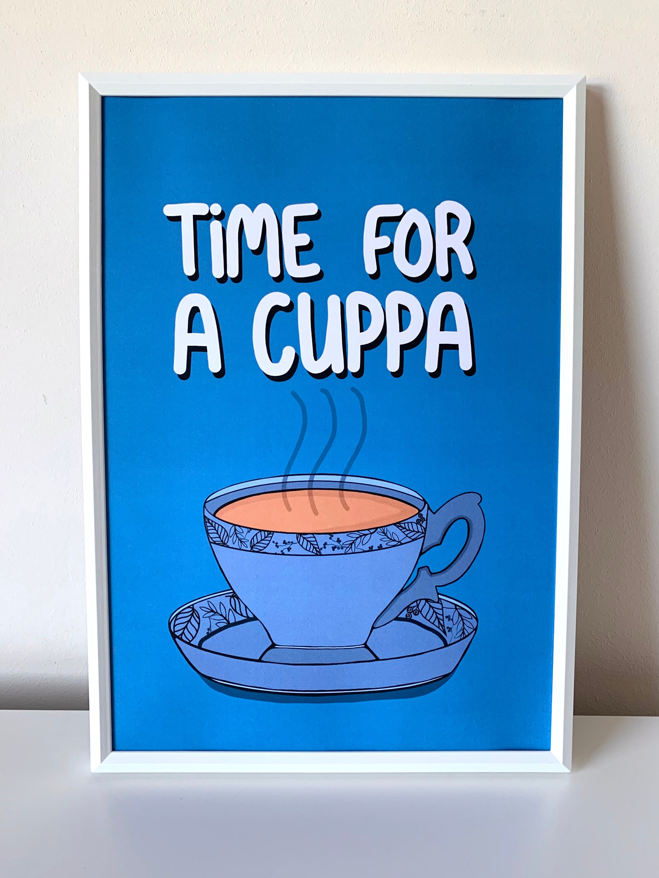 Time for A Cuppa A4 Art Print - Etsy UK