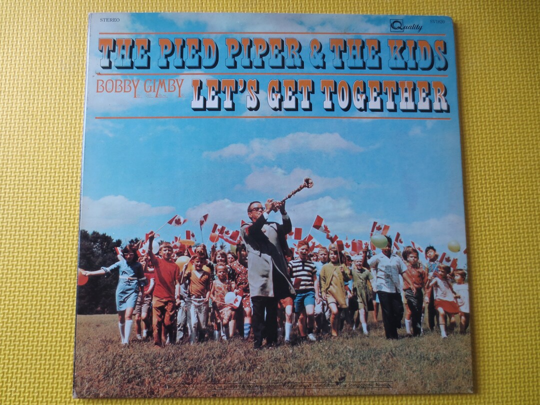 Vintage Records, the PIED PIPER, KIDS Record, the Pied Piper Album ...