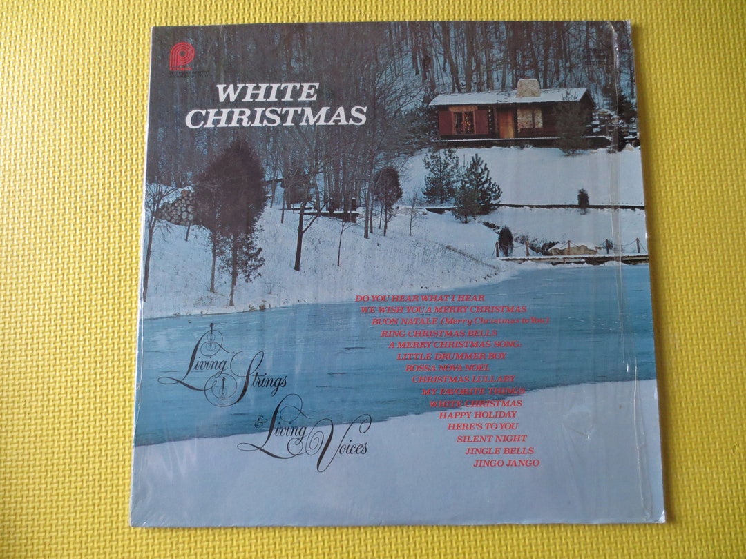 Vintage 'white Christmas' LP - Living Strings 1968 - Etsy