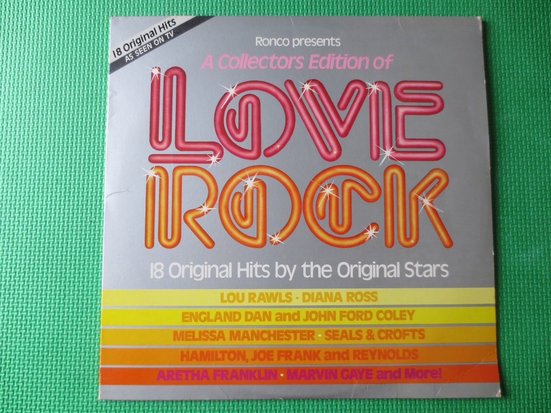 LOVE ROCK, RONCO Records, Vintage Album, 1980 Record, Vinyl Lp - Etsy