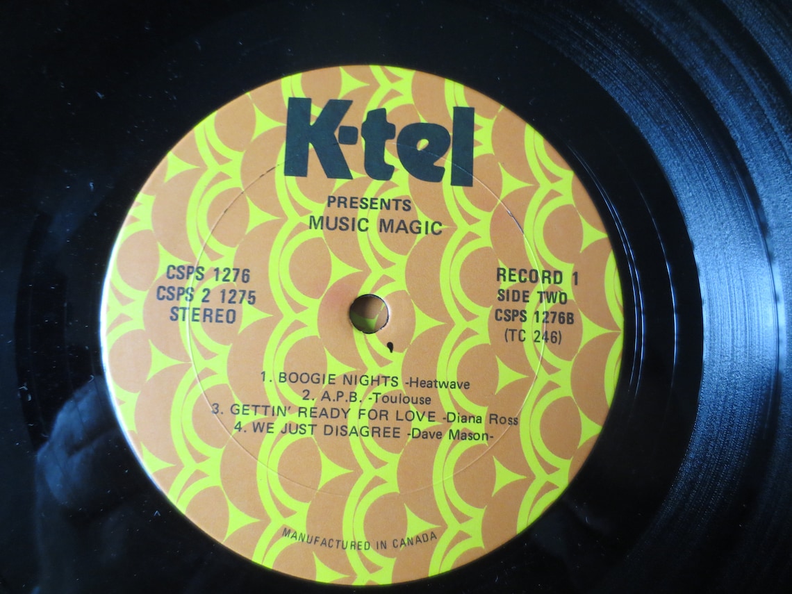 Vintage Records K-Tel RECORDS MUSIC MAGIC Record K-Tel | Etsy