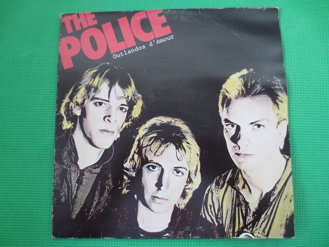 The POLICE, OUTLANDOS D' Amour, the POLICE Records, Rock Record, the ...
