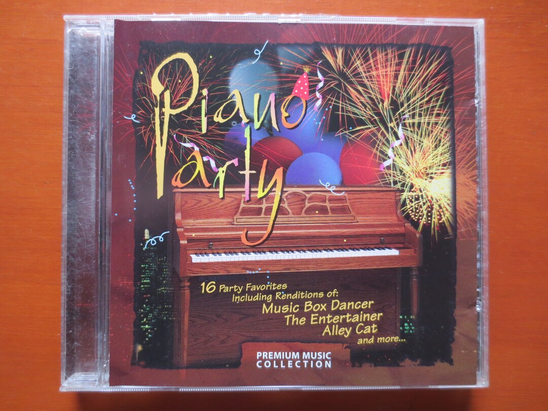Vintage Piano Party CD: 1998 Jazz Music, 16 Party Favorites - Etsy