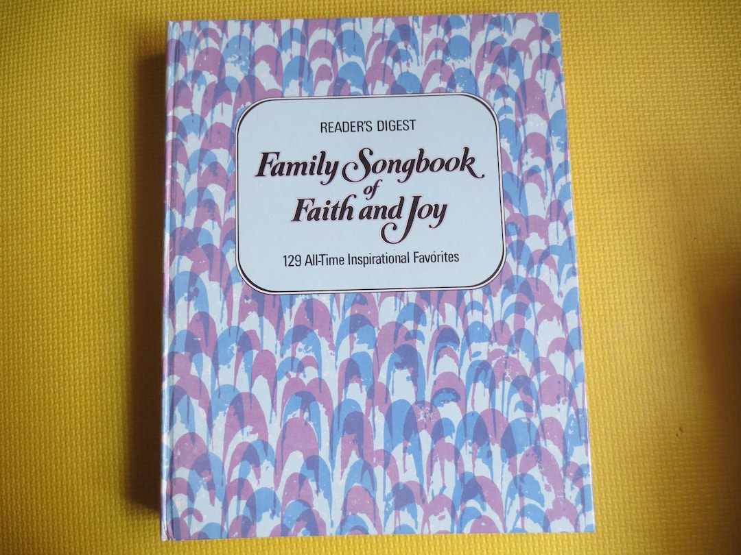 Vintage Books, READERS DIGEST, Sheet Music, FAMILY Songbook of Faith ...