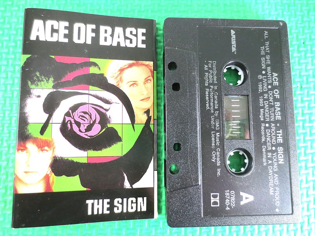 Cassette Tapes, ACE of BASE, the SIGN, Ace of Base Tape, Ace of Base ...