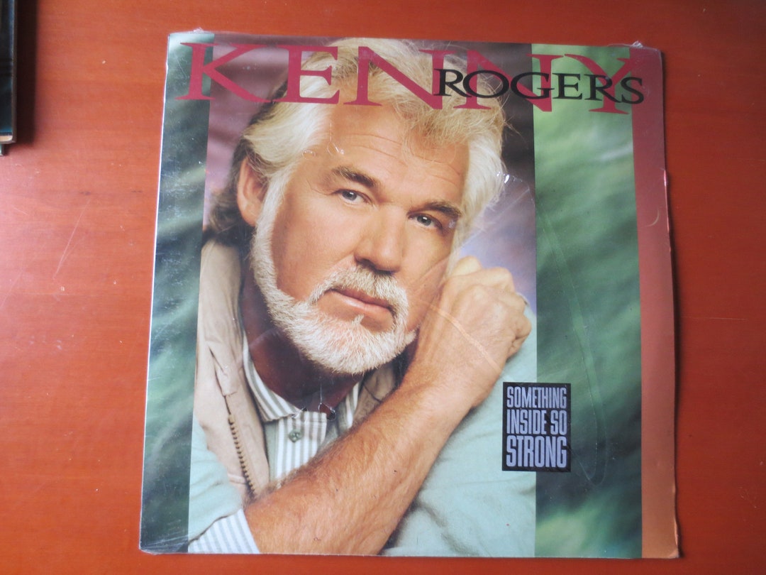 Kenny Rogers "something Inside so Strong" LP - 1989 Vintage Record ...
