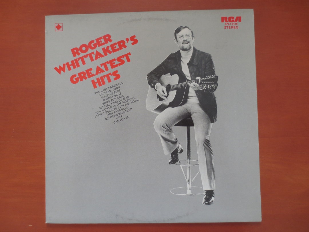 ROGER WHITTAKER, Greatest Hits, Roger Whittaker Lp, Folk Records ...