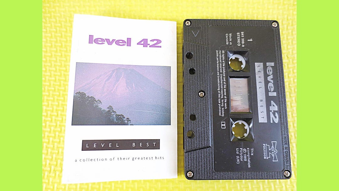 Cassette Tapes, LEVEL 42, Level BEST, LEVEL 42 Cassette, Level 42 Tape ...