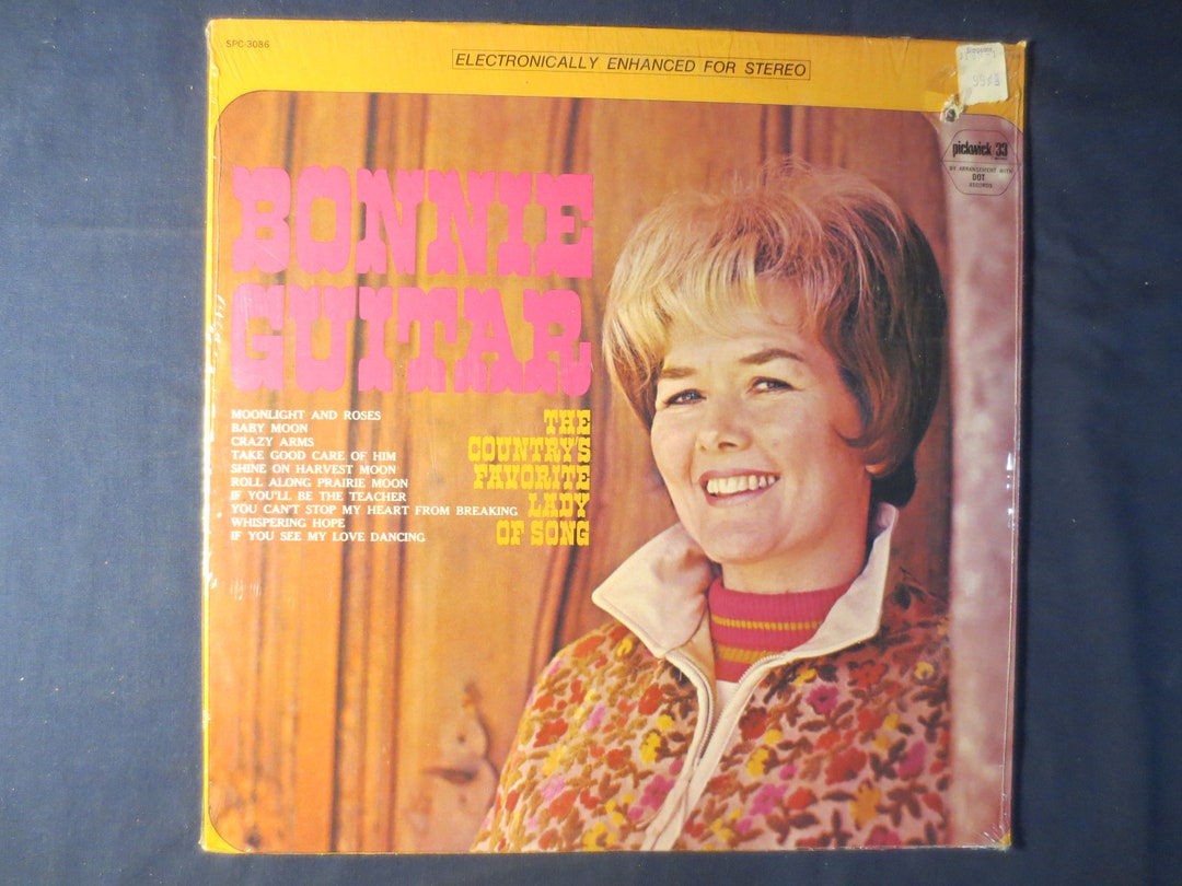 Bonnie Guitar - the Country's Favorite Lady of Song - Vintage 1968 ...