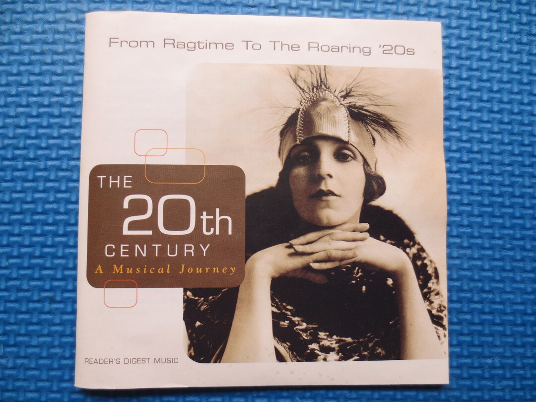 Vintage Cd, 20th CENTURY, ROARING 20'S, DOUBLE Cd, Ragtime Cd, Ragtime ...