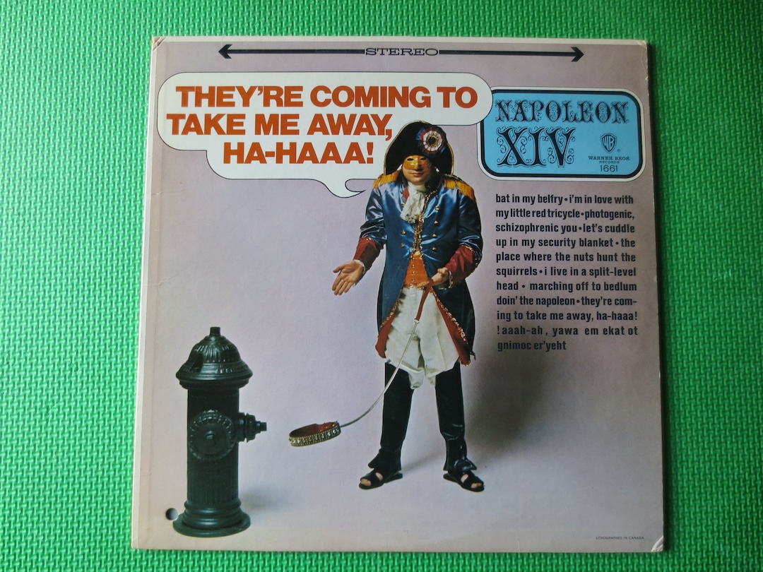 Napoleon XIV "they're Coming to Take Me Away" 1966 Vintage Record - Etsy