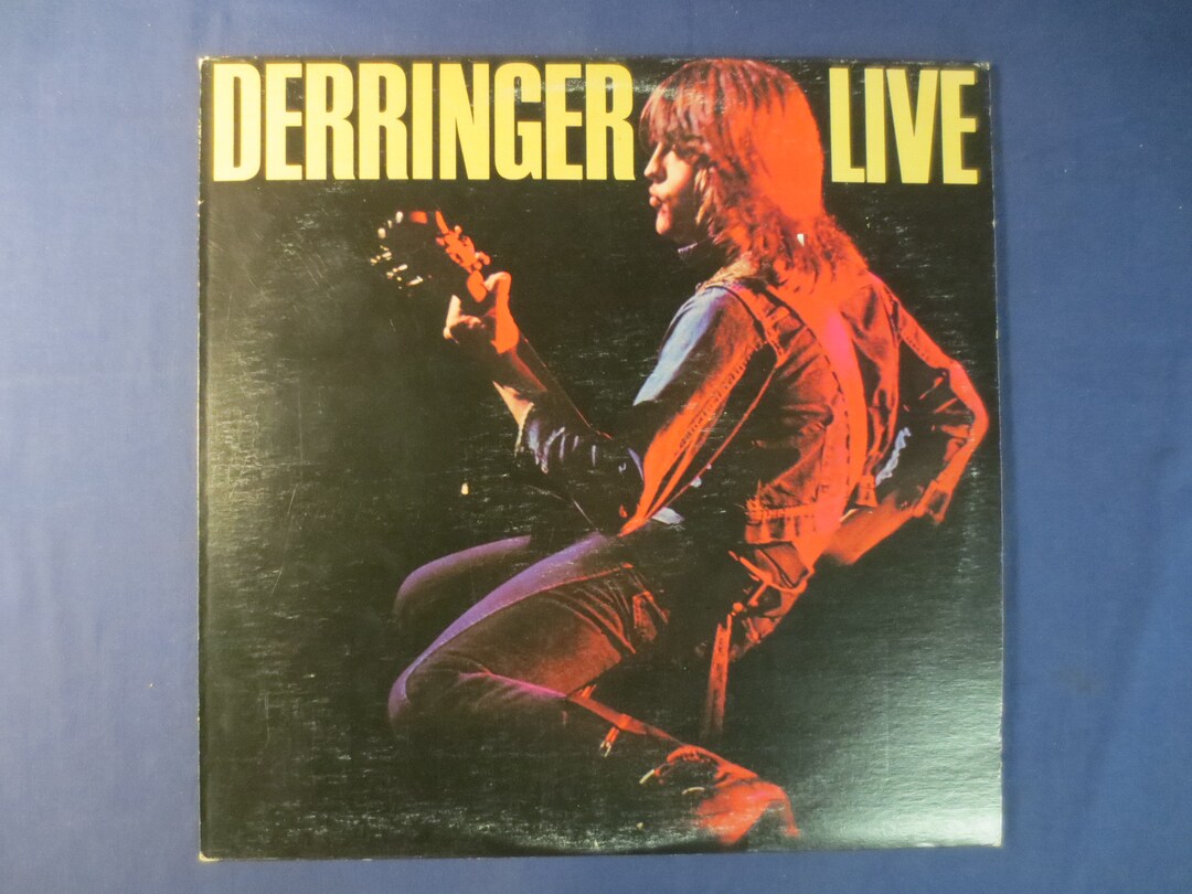 Rick Derringer - Derringer LIVE - 1977 Rock Album - Etsy