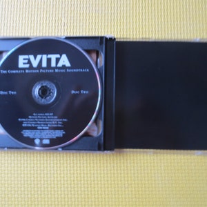 Vintage Cds, EVITA Cd, EVITA Soundtrack Cd, EVITA Album, Evita Music ...