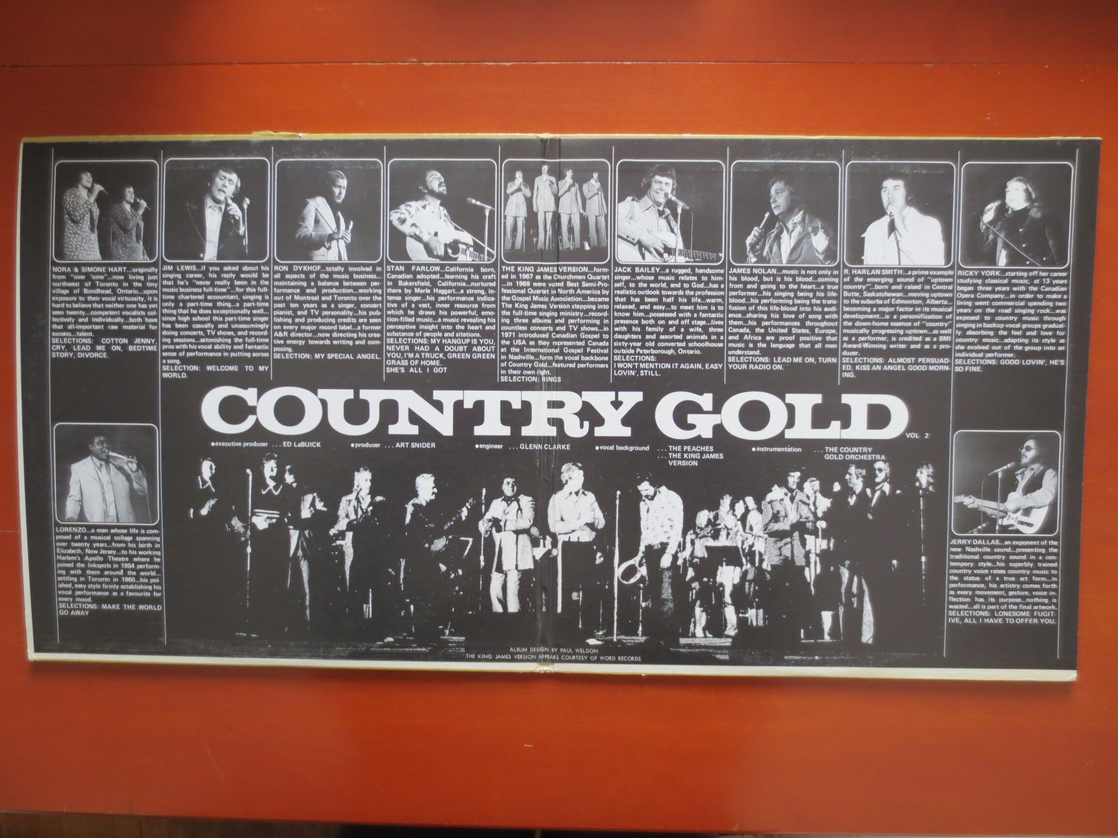 Vintage Records COUNTRY GOLD Volume 2 COUNTRY Records | Etsy