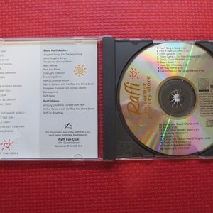Vintage Cds, RAFFI, MISMATCHED Cd, in Concert COVER, Grocery Store Cd ...