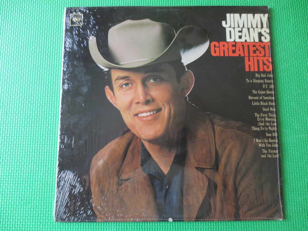 Jimmy Dean's Greatest Hits Vinyl Record - 1966 LP - Etsy