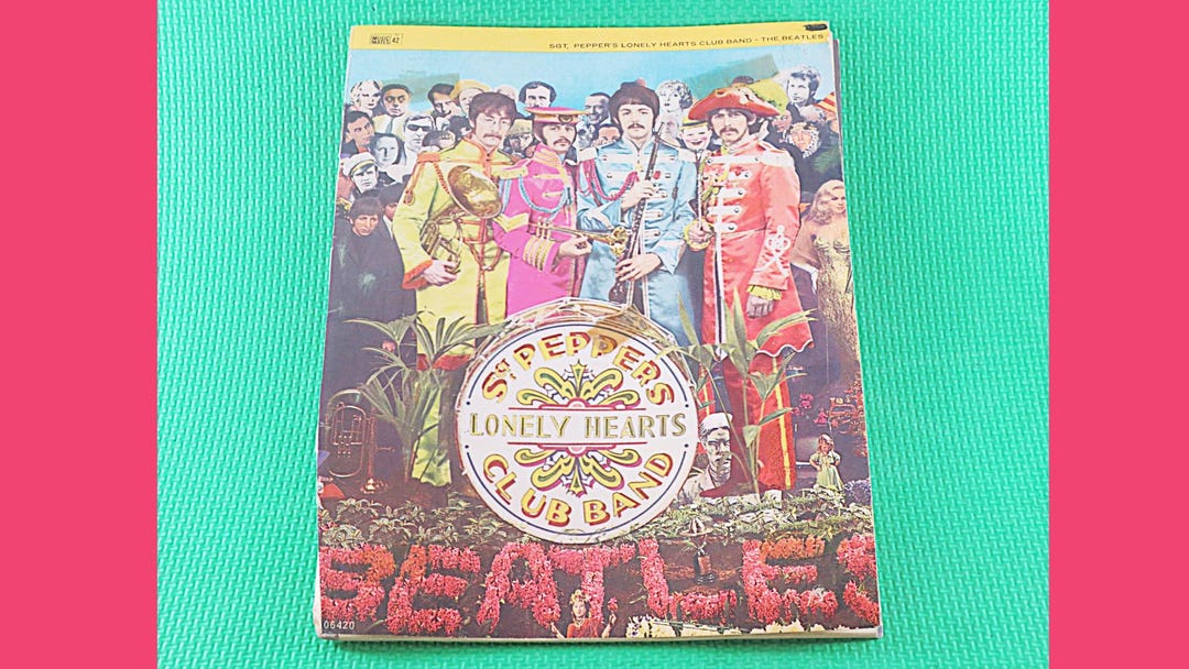 The BEATLES, Sgt. Pepper, SHEET MUSIC Book, 1967 Beatles Songbook - Etsy