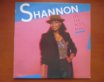 Shannon let the Music Play Disco Vinyl Record - Etsy