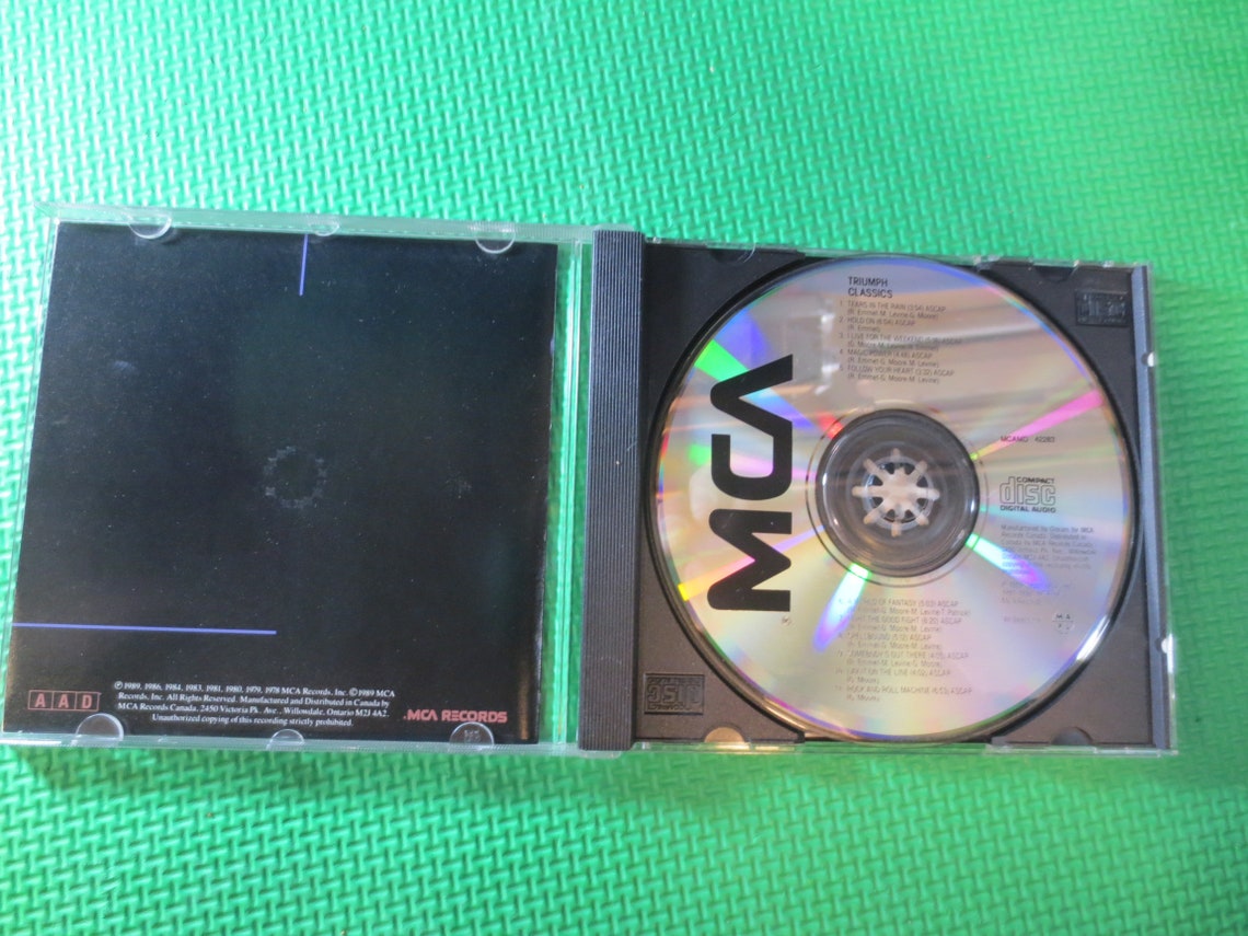 CD vintage TRIUMPH CLASSICS TRIUMPH Cd Triumph Compact | Etsy France