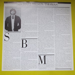 Vintage Record, SARAH VAUGHAN, GERSHWIN Live, Michael Tilson Thomas ...