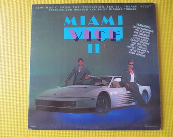 Miami Vice Vinyl - Etsy