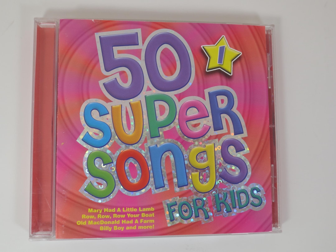 50 SUPER SONGS for KIDS, Childrens Cd, Kids Cd, Kids Music, Children's ...