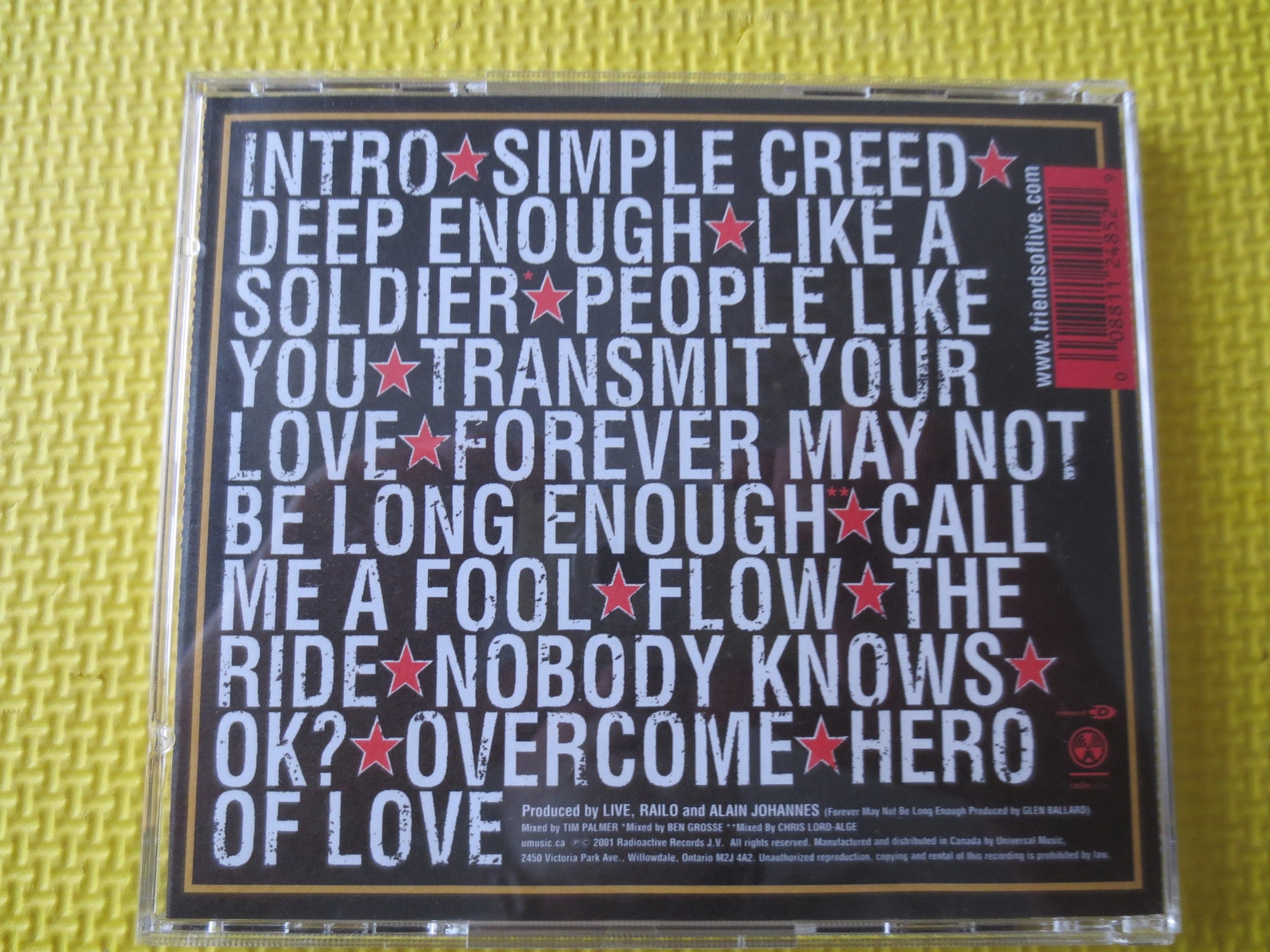 Vintage Cd LIVE V LIVE Cd LIVE Album Live Music Live - Etsy